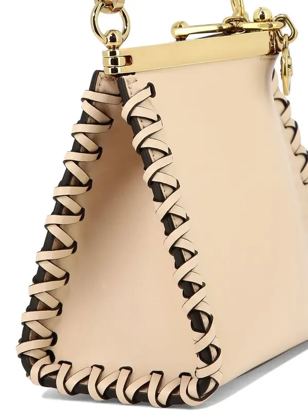 Etro Mini Vela' Shoulder Bag With Thread Work