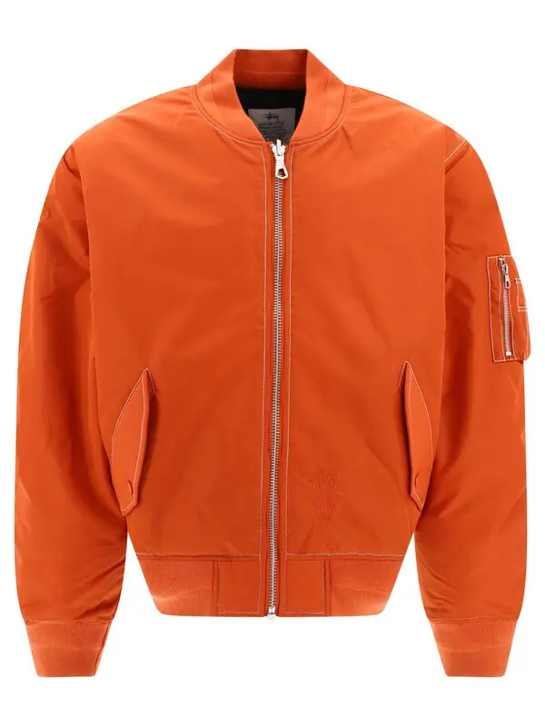 ジャケット・アウター Stussy Built reversible bomber jacket S Built Reversible Bomber Jacket – Black | Outerwear | Stüssy
