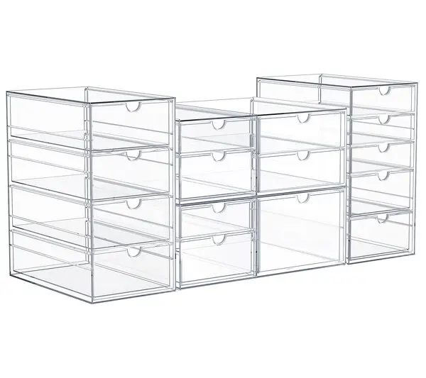 SORBUS 16-drawer Acrylic Organizer For Makeup - One-color