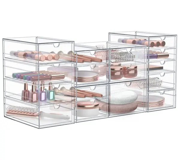 SORBUS 16-drawer Acrylic Organizer For Makeup