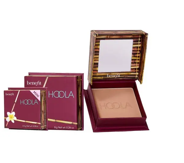 BENEFIT COSMETICS Get Hoola'd Bronzer With Trav El-size Set - One-color