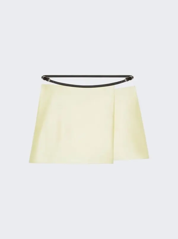 Givenchy Mini Silk Wrap Skirt