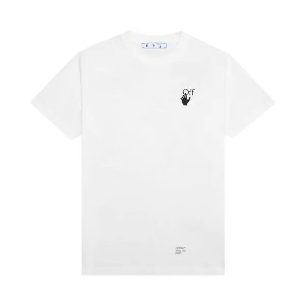 Off-White Caravaggio Arrow Slim Tee - White