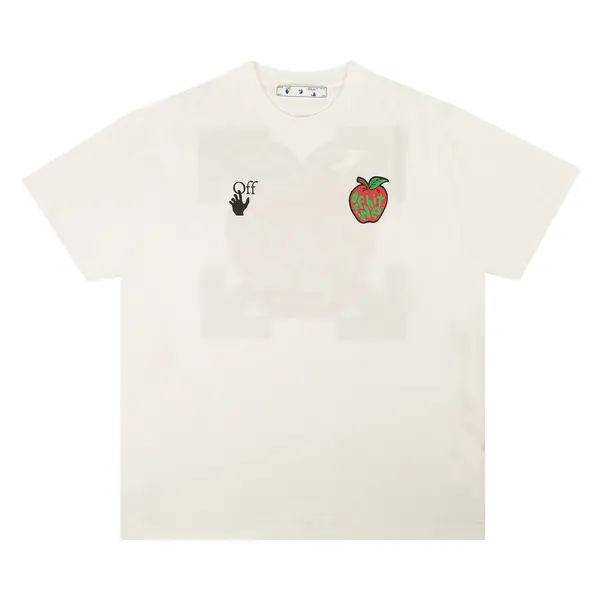 Off-White Apple Over Tee - White