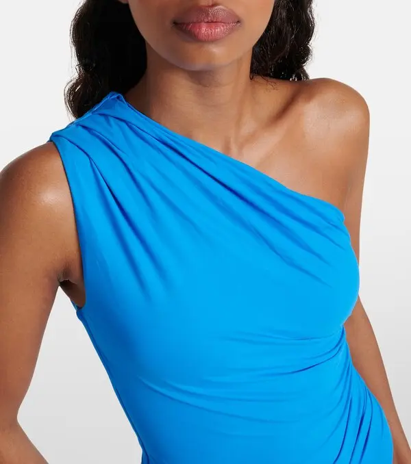 Melissa Odabash Arizona One-shoulder Swimsuit - Blue