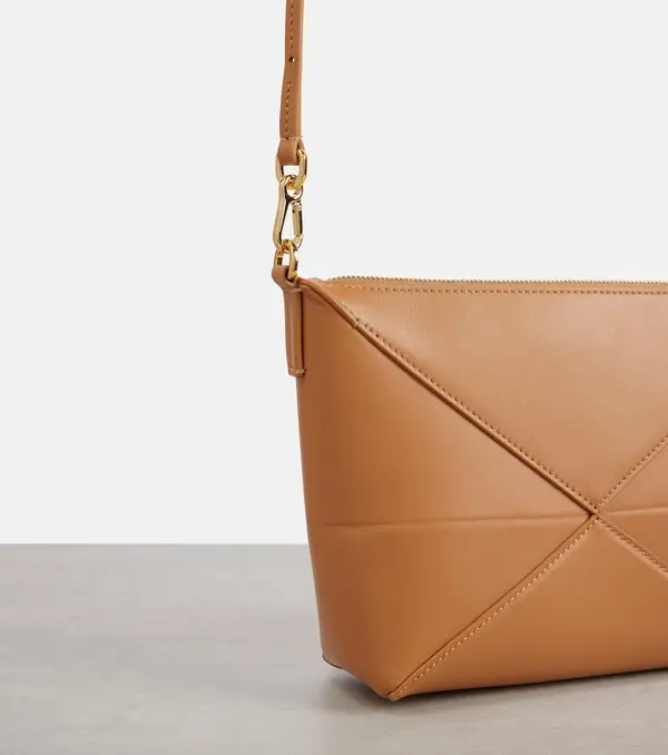 Loewe Puzzle Fold Shoulder Bag - Brown