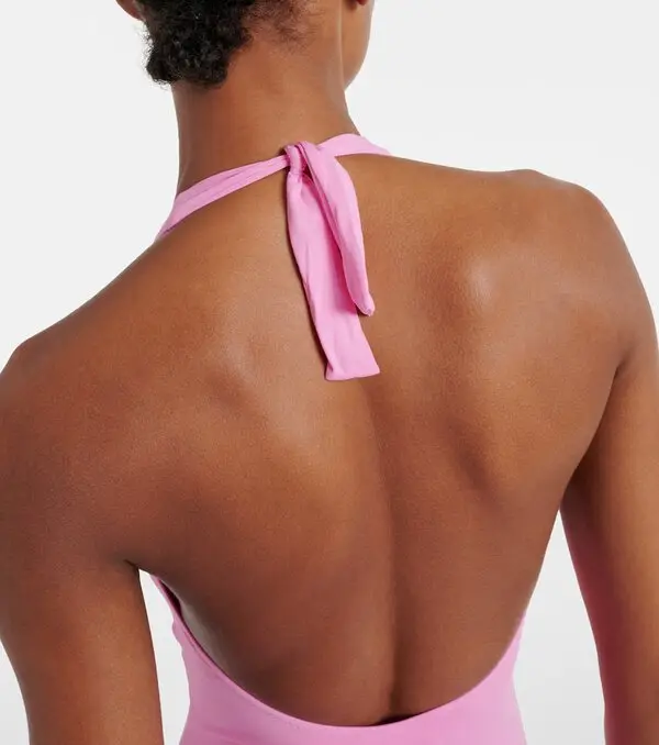 Melissa Odabash Tampa Halterneck Swimsuit - Pink
