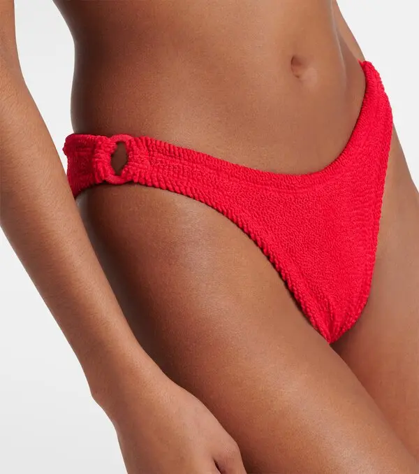 Hunza G Gloria Ring-detail Bikini - Red