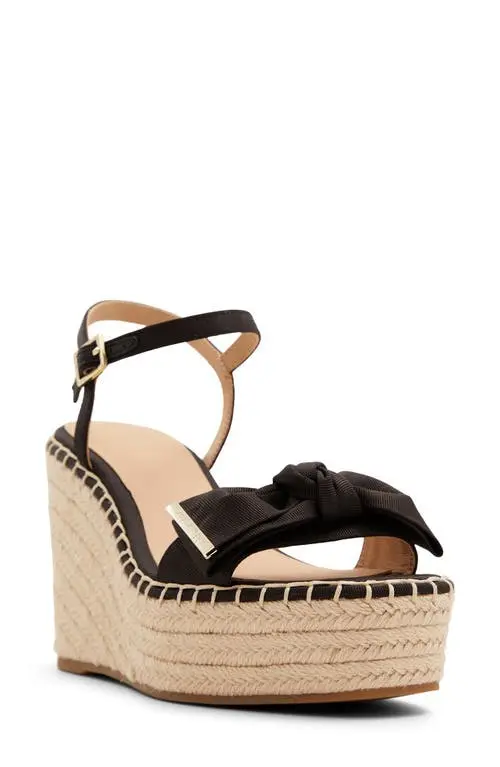 Ted Baker London Gia Espadrille Platform Sandals - Black