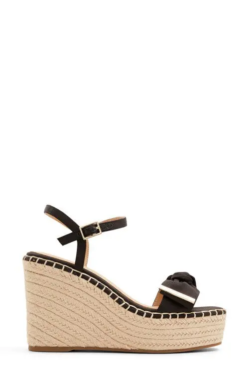 Ted Baker London Gia Espadrille Platform Sandals - Black