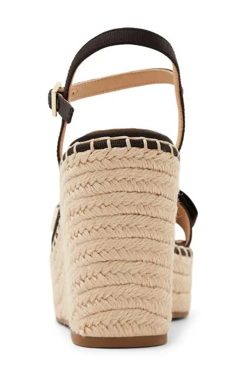 Ted Baker London Gia Espadrille Platform Sandals - Black