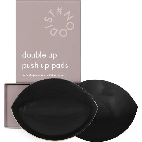 NOOD Double Up Push-up Pads - Black