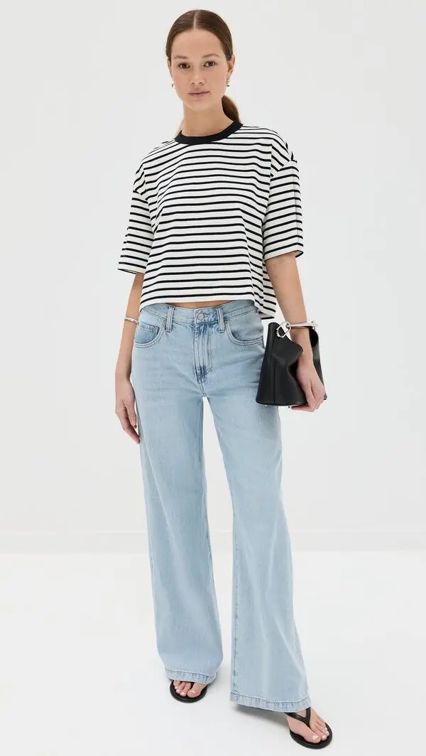 PISTOLA Jadyn Low Slung Palazzo Jeans