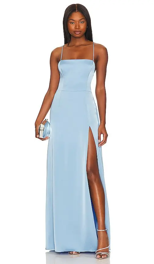 Katie May X Trudy Gown - French Blue - 6% Off | Editorialist