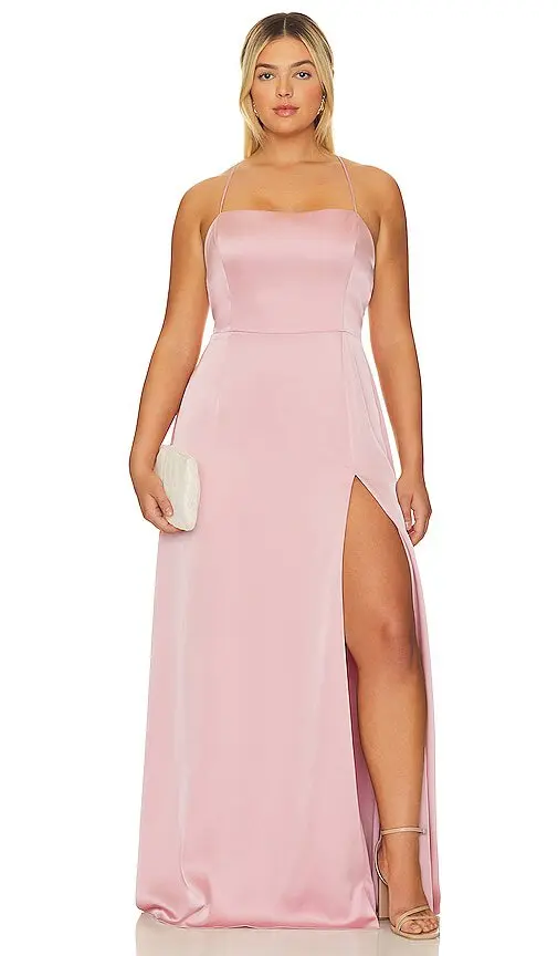 Katie May X Trudy Gown - Rose Quartz