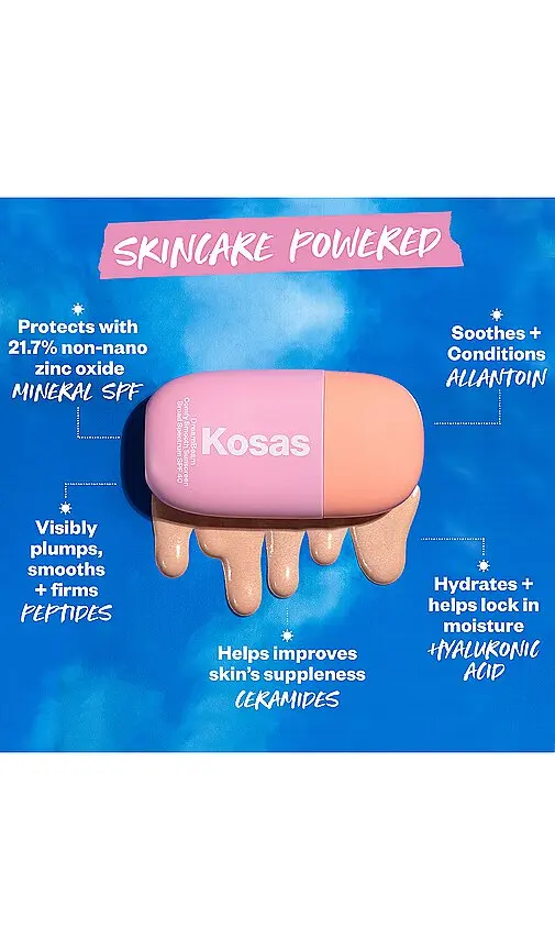 KOSAS Mini Dreambeam Comfy Smooth Sunscreen Broad Spectrum Spf 40