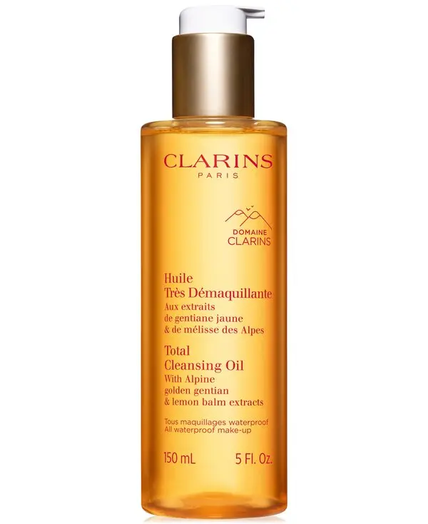 Clarins Total Cleansing Oil & Makeup Remover - No Color