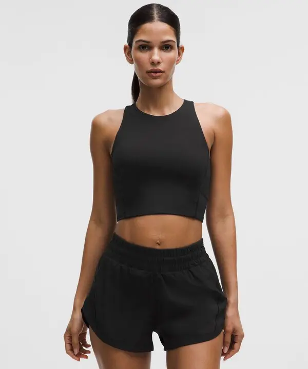 Lululemon Swift Speed Cropped Tank Top - Black