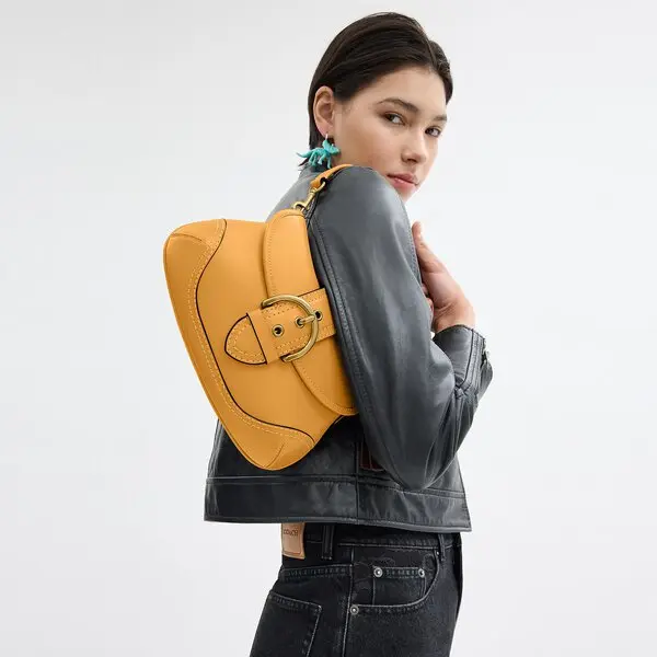COACH Soho Flap Bag In Regenerative Leather