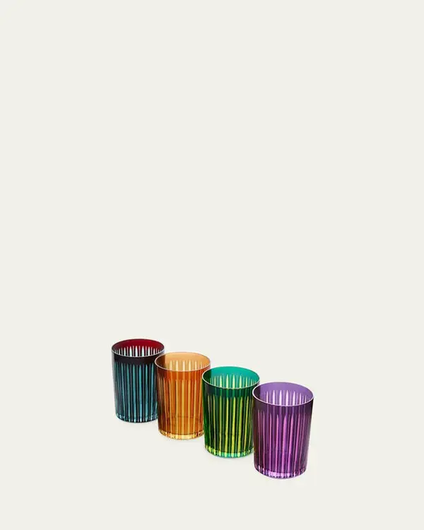 L'Objet Prism Double Old Fashioned Glasses, Set Of 4 - No Color