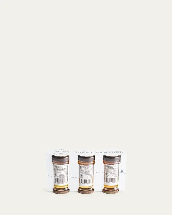 SAVANNAH BEE COMPANY Everyday Honey Sampler, 3 X 3 Oz
