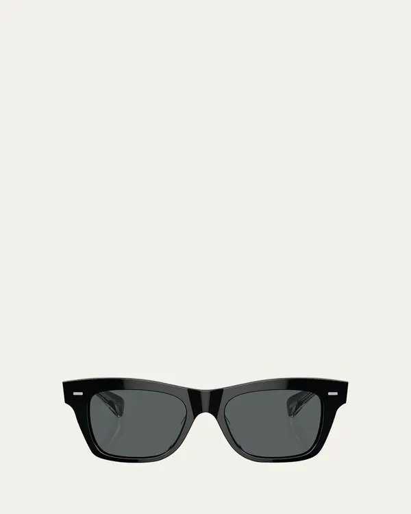 Oliver Spencer Ms Oliver Square Sunglasses - Black