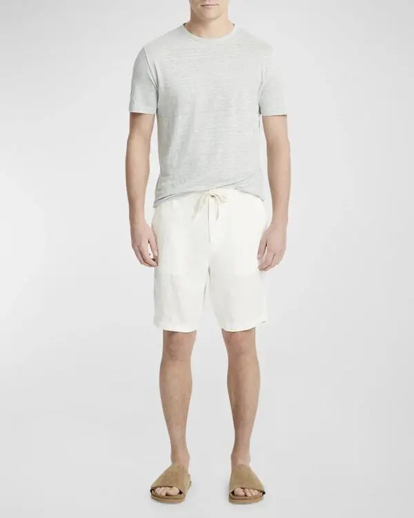 Vince Lightweight Hemp Shorts - Bone