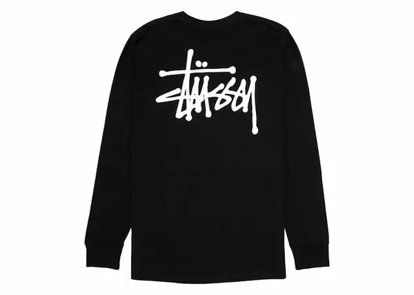 StÜssy Basic Pigment Dyed Long Sleeve T-shirt