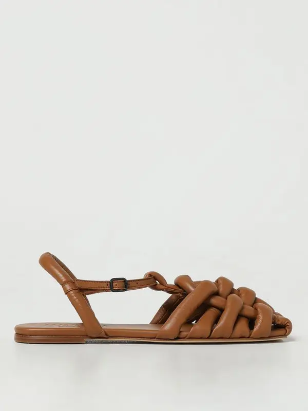 Hereu Flat Sandals - Leather
