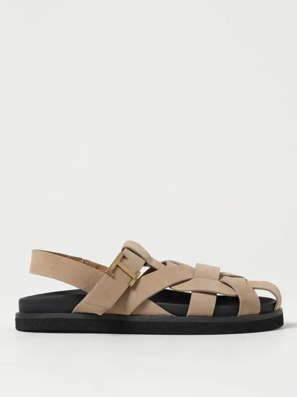 TOD'S Woven Flat Sandals