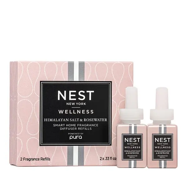 NEST NEW YORK Himalayan Salt & Rosewater Pura Refill, Set Of 2 - No Color