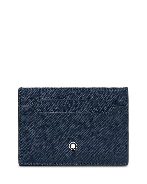 Montblanc Sartorial Leather Card Holder - Blue