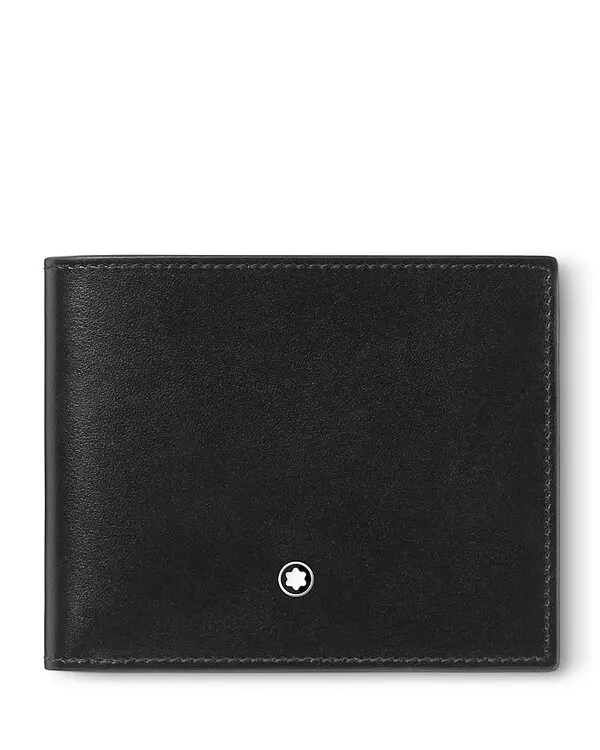 Montblanc Meisterstuck 6cc Leather Wallet - Black