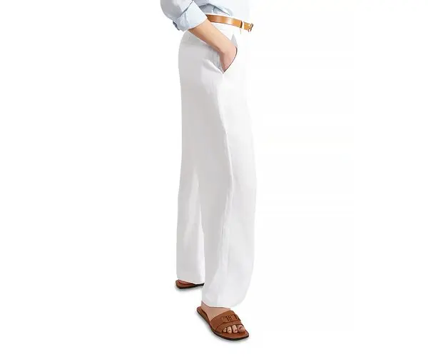 HOBBS LONDON Lynn Wide Leg Pants - White
