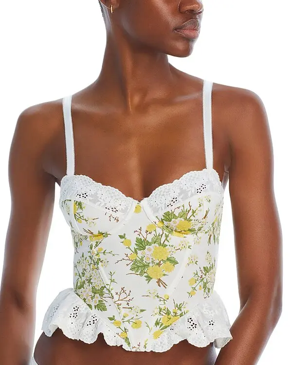 Honeydew Intimates Clementine Bustier Top - Wildflower