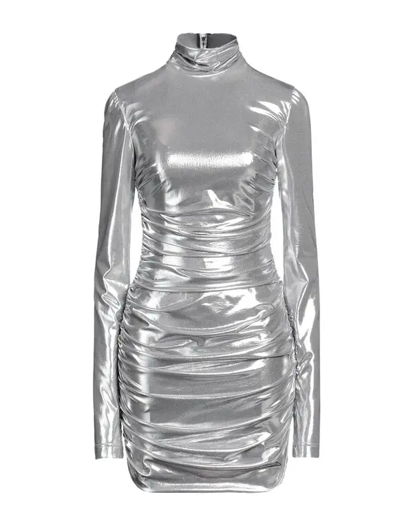 Dolce & Gabbana Mini Bodycon Dress - Silver