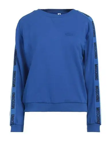 Moschino Sweatshirt Size Cotton, Elastane - Blue