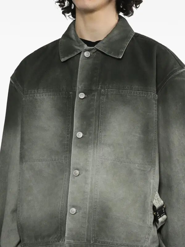 1017 Alyx 9sm Overdyed Canvas Shirt Jacket