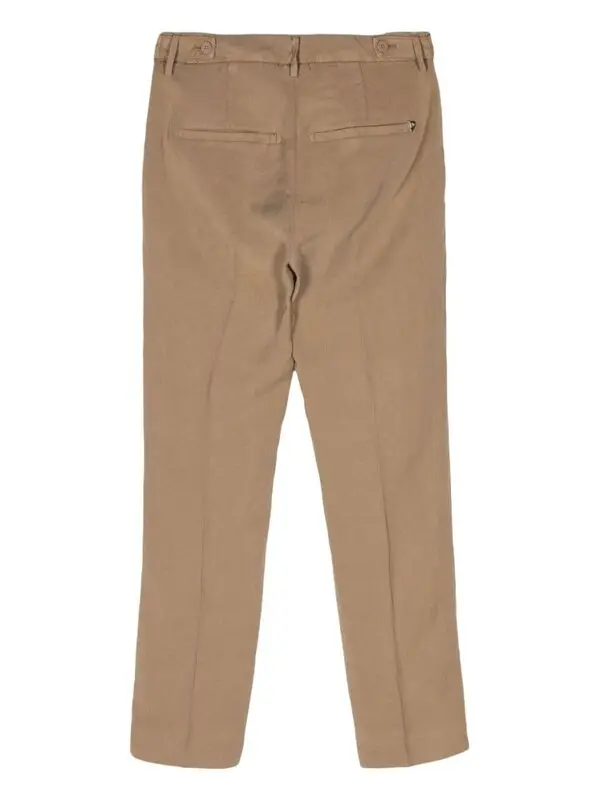 DONDUP Ariel Tapered Trousers - Neutrals