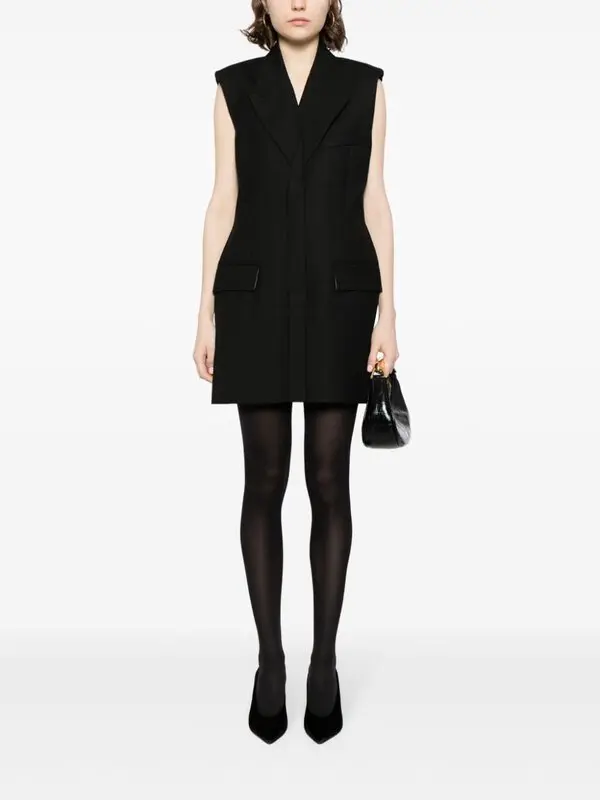 Victoria Beckham Sleeveless Tailored Minidress