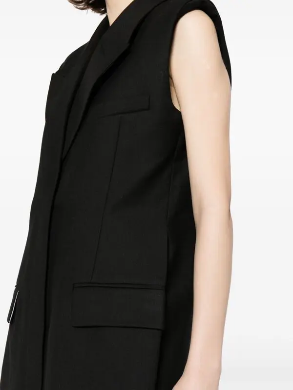 Victoria Beckham Sleeveless Tailored Minidress