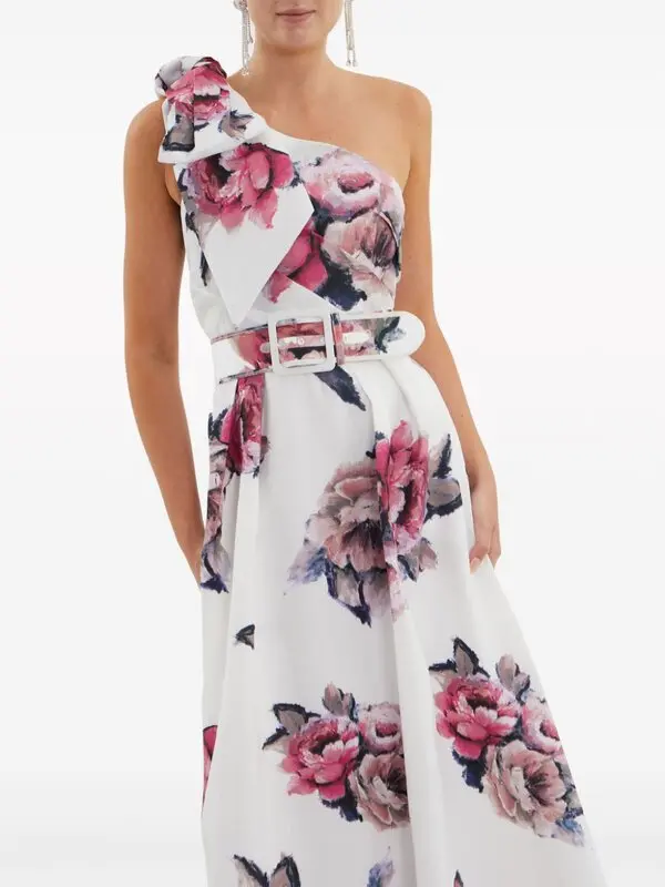 Rebecca Vallance Aveline One-shoulder Gown