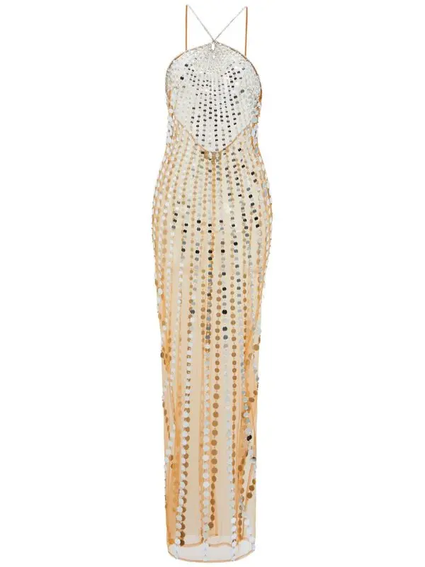 Retrofete Maris Sequin-embellished Dress