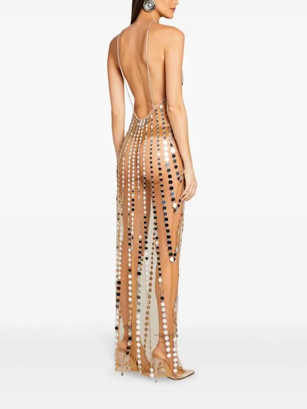Retrofete Maris Sequin-embellished Dress