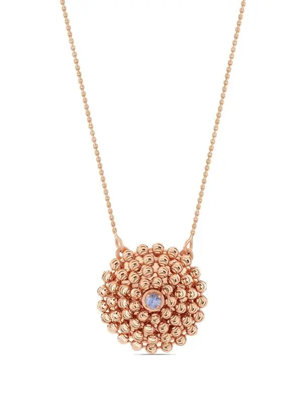 OFFICINA BERNARDI 18kt Rose Gold Mimosa Sapphire Necklace - Pink