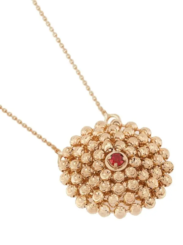 OFFICINA BERNARDI 18kt Yellow Mimosa Ruby Necklace - Gold
