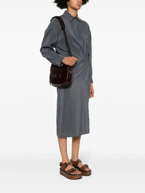 LEMAIRE Cartridge Leather Crossbody Bag