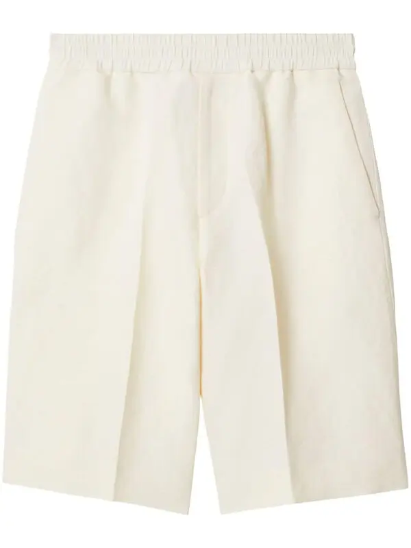 Burberry Tailored Canvas Shorts
