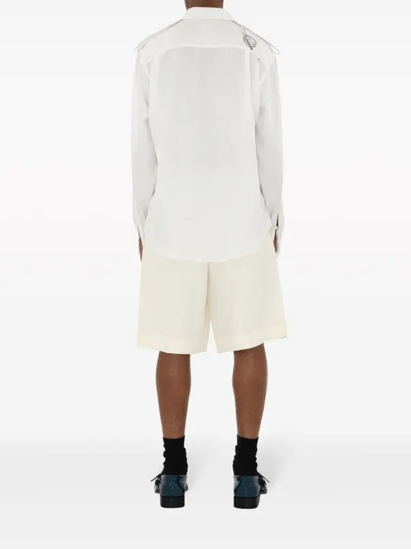 Burberry Tailored Canvas Shorts
