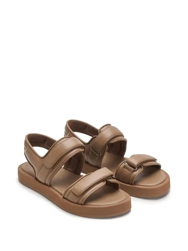 12 STOREEZ Padded Leather Sandals